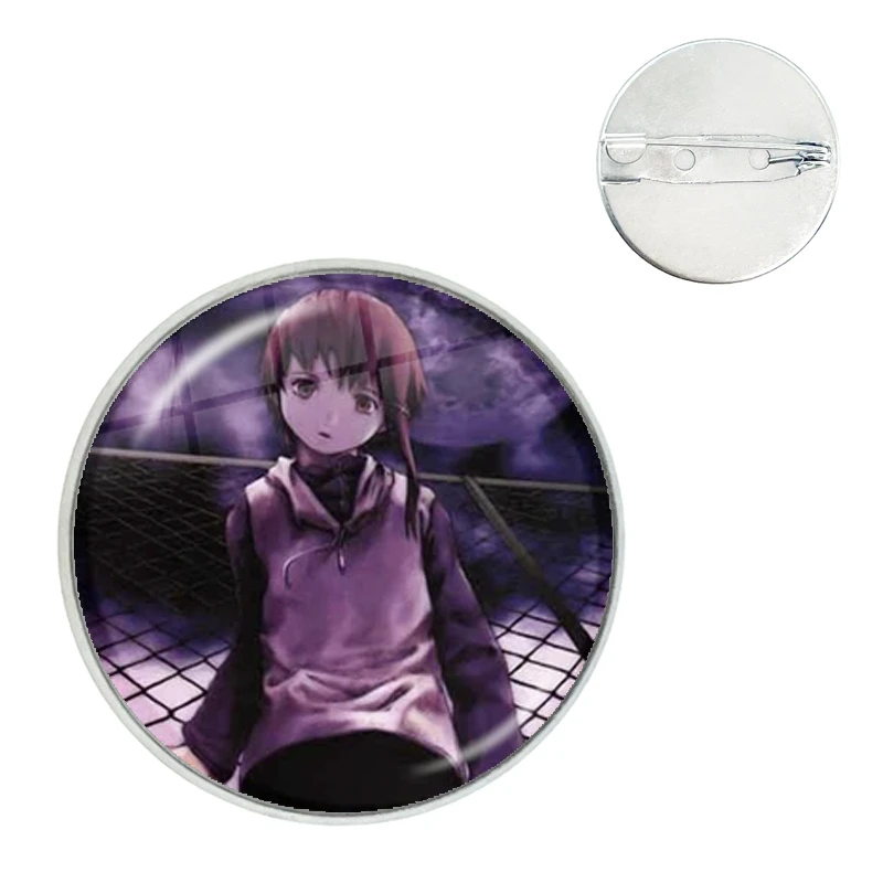 Serial Experiments Lain Tattoo Brooch: Why This Glass Dome Pin Is the ...