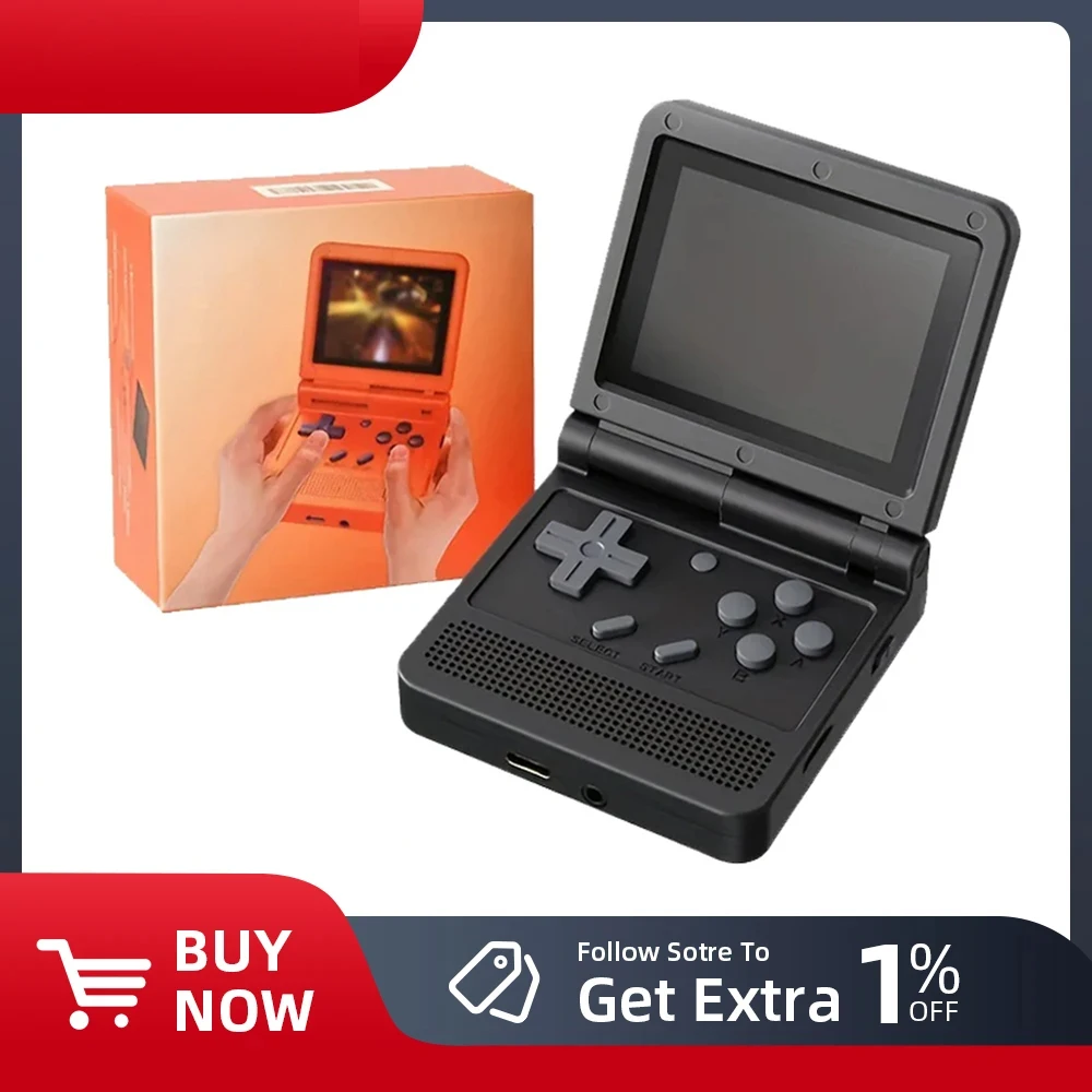 POWKIDDY-V90-Retro-Video-Handheld-Game-Console-para-Crian-as-e-Adultos ...