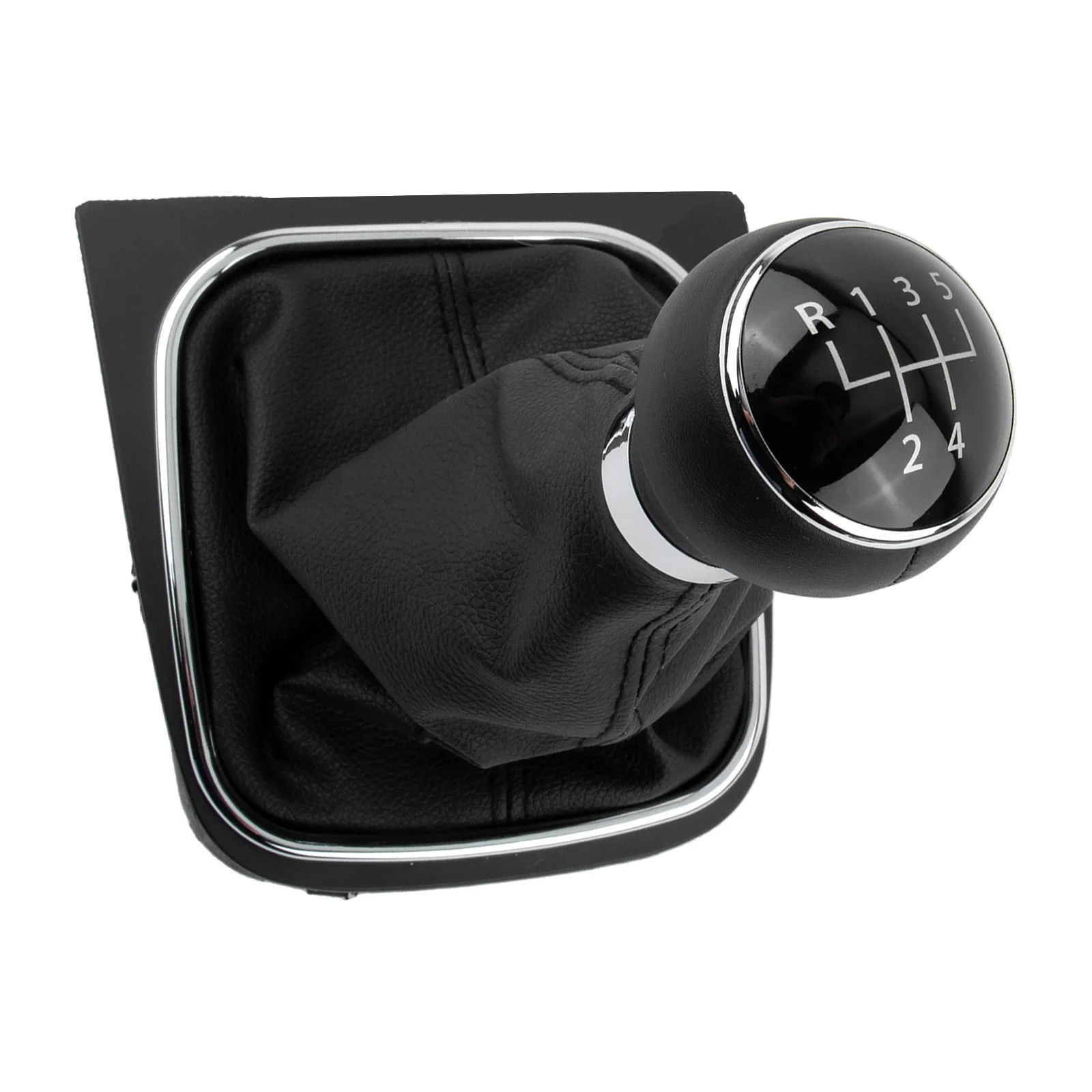 Black Shift Boot Gear Shift Knob Kit As Shown In The Figure Stylish ...