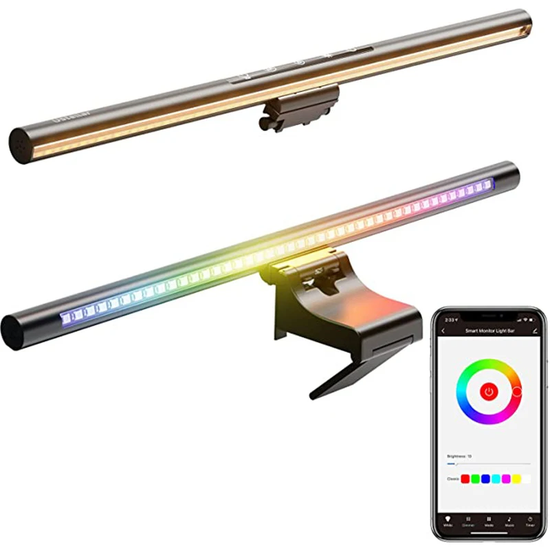 Monitor-LED-Barra-De-Luz-Rgb-Tuya-APP-Mesa-De-Computador-L-mpada ...