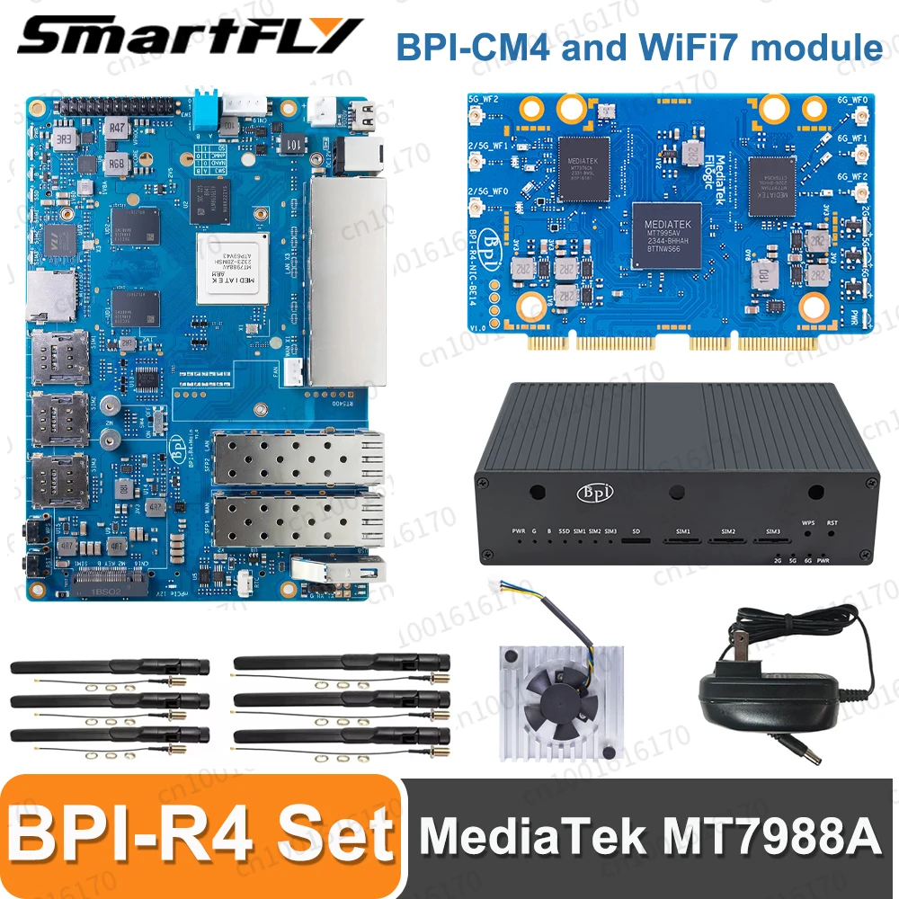 Pi-gels-BPI-R4-Routeur-conseil-Avec-BPI-R4-NIC-BE14-wifi7-module ...
