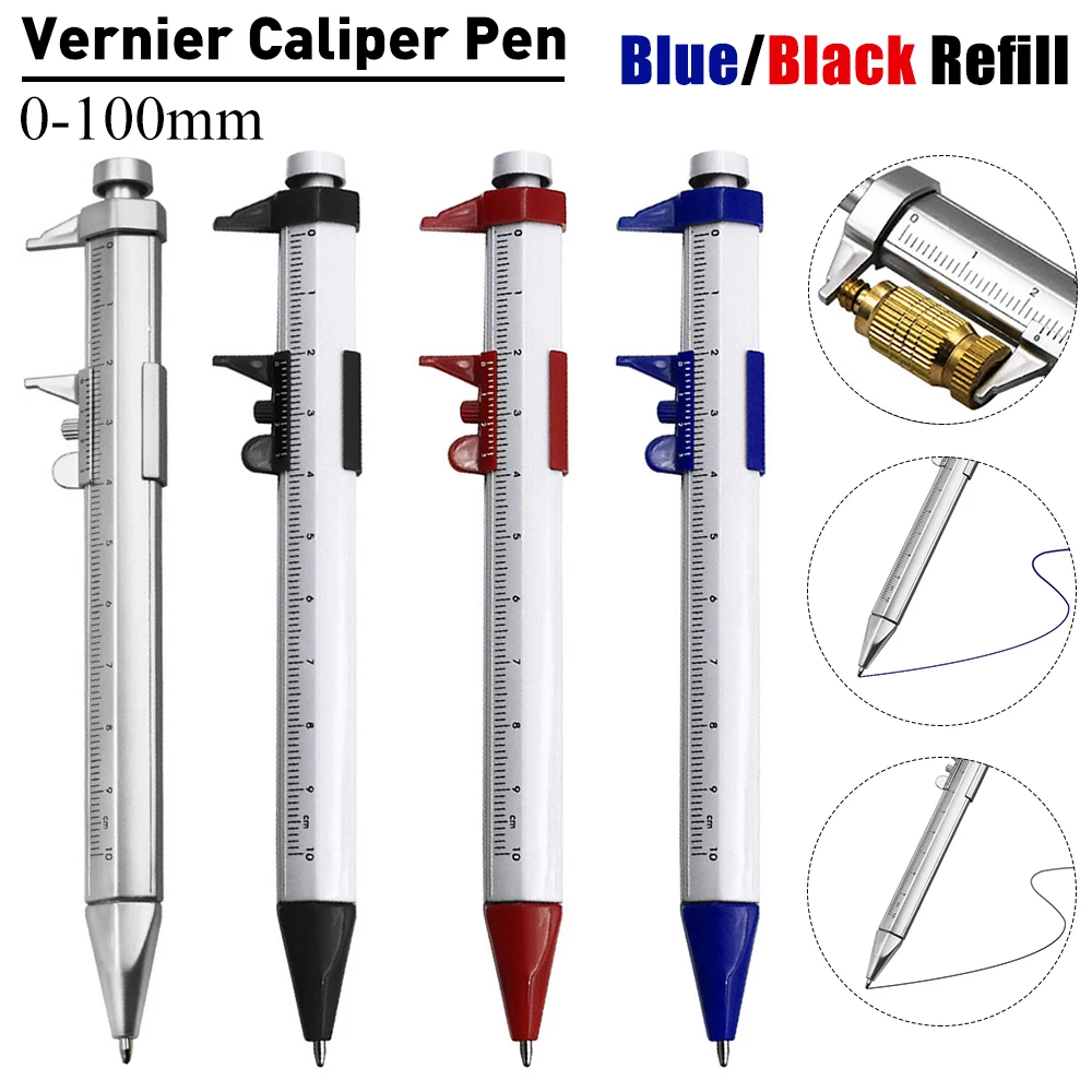 Multi-function-Vernier-Caliper-Ballpoint-Pen-0-100-Caliper-Ruler ...