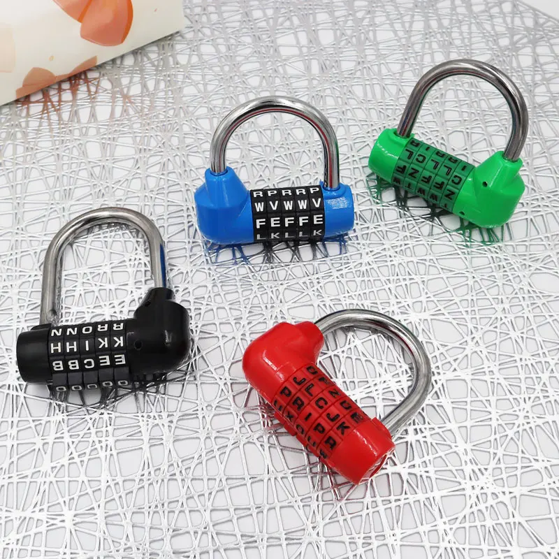 Shackle-Five-Digit-Number-Wordlock-Word-Combination-Security-Padlock ...