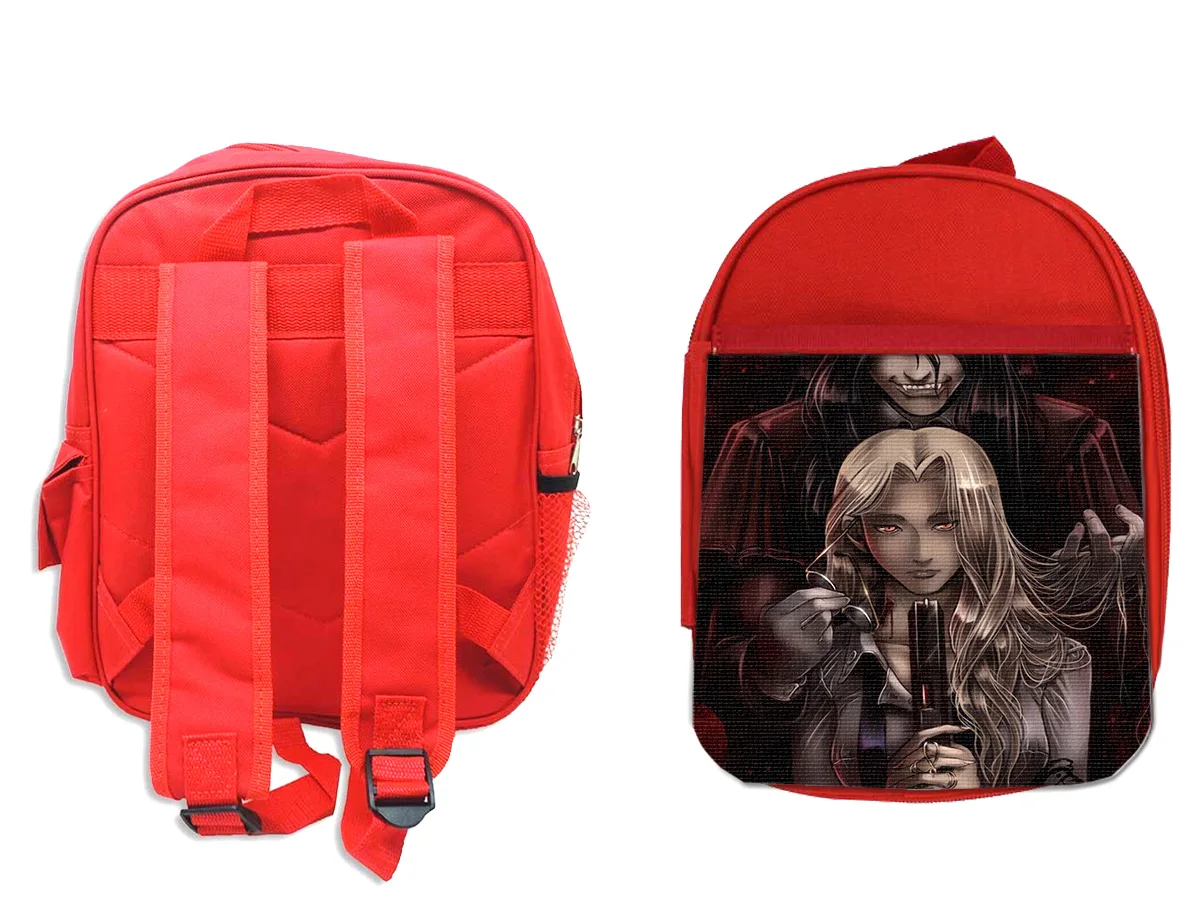 MERCHANDMANIA-PACK-red-backpack-and-case-alucard-vampire-dracula-anime ...