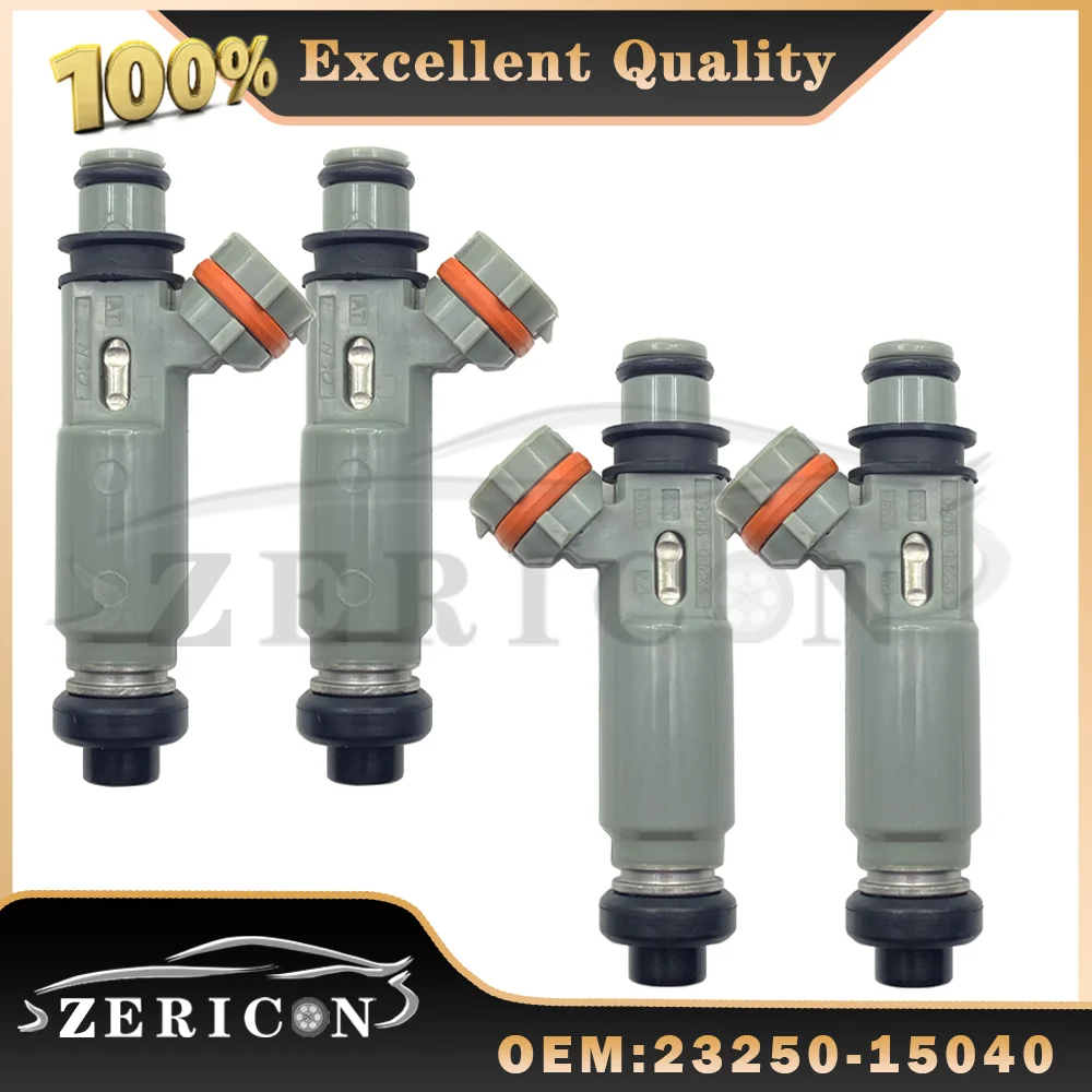 4PCS 23250-15040 Brand New 23209-15040 Fuel Injector Nozzle for TOYOTA ...