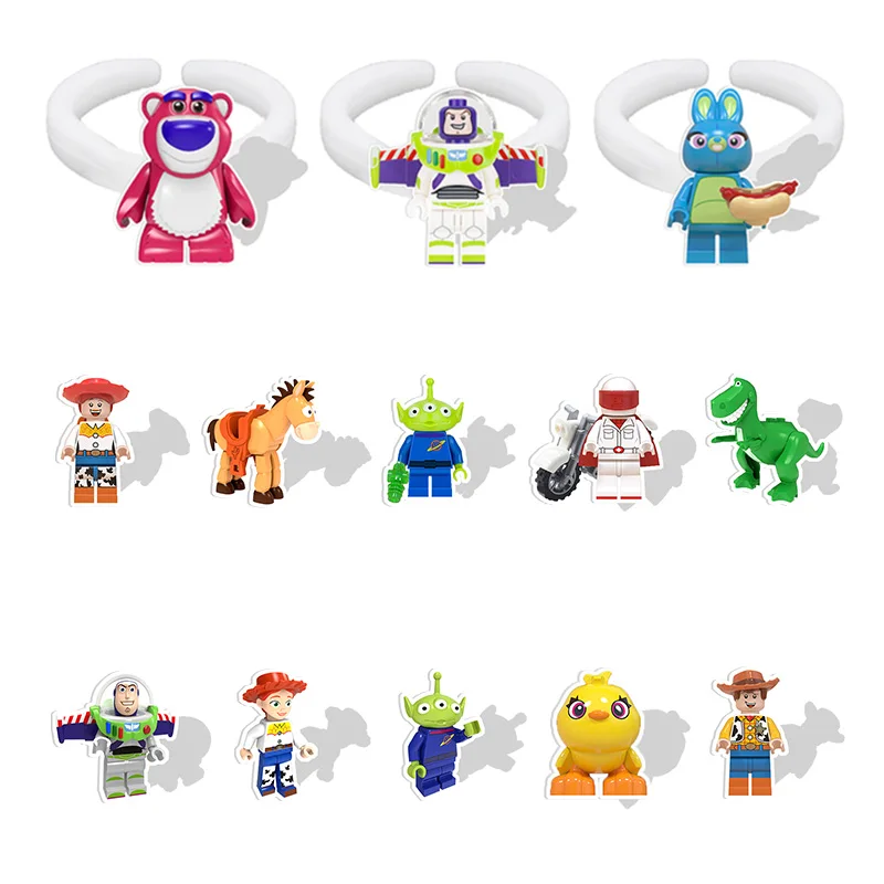 Disney Cute Cartoon Lots-o'-huggin' Bear Buzz Lightyear Shape Ring ...