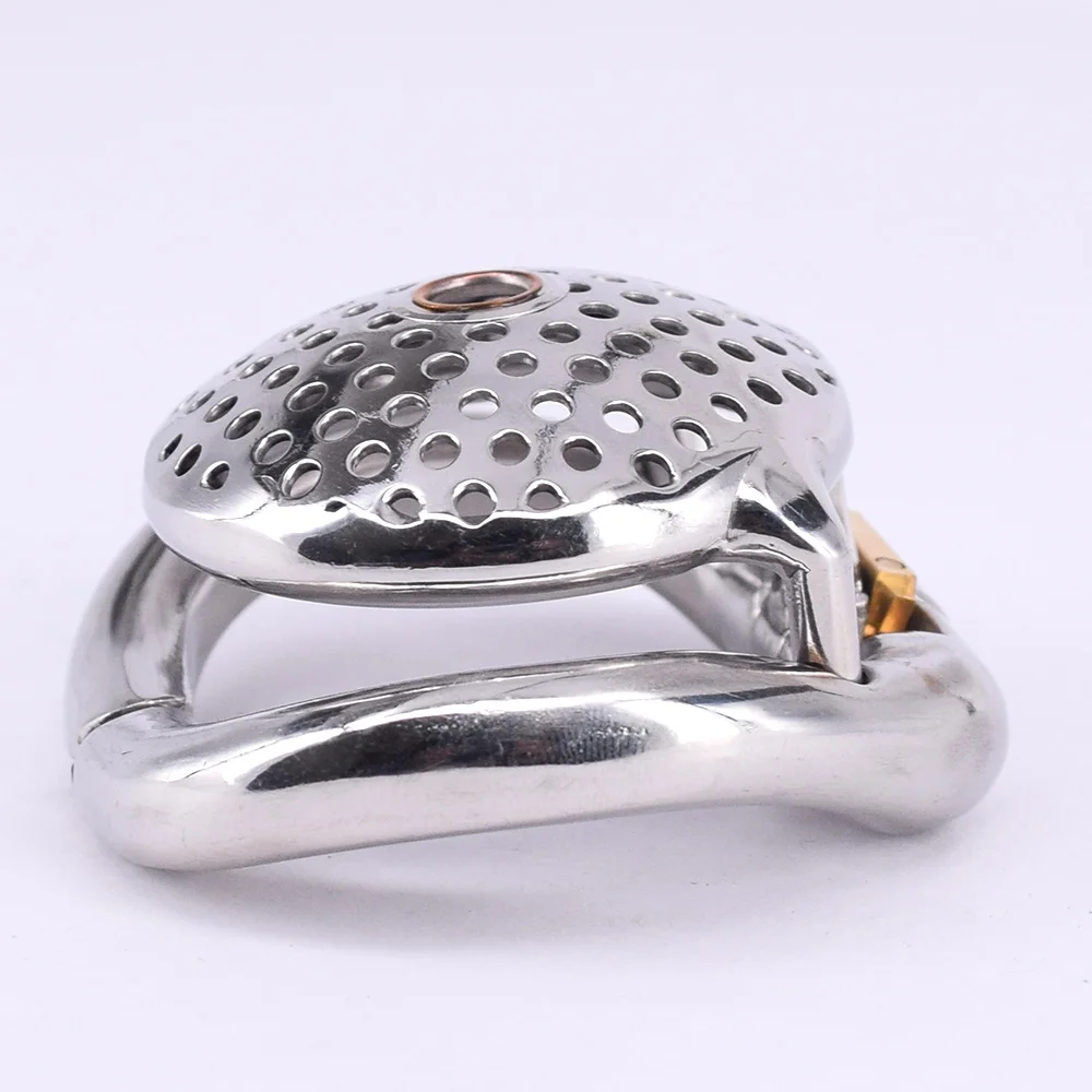 33mm-Stainless-Steel-Male-Small-Chastity-Devices-Metal-Ball-Cage-Penis ...