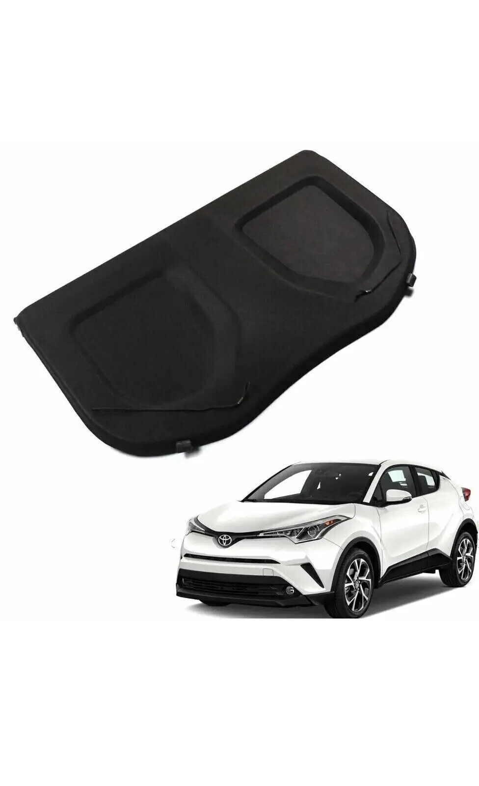Cargo-Cover-Flocking-Shelf-for-2018-2019-2020-2021-2022-Toyota-CHR-C-HR ...