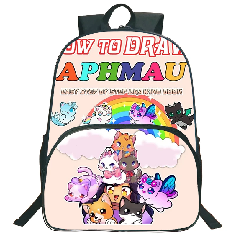 Large-Capacity-Aphmau-Backpack-for-Primary-School-Students-Travel ...