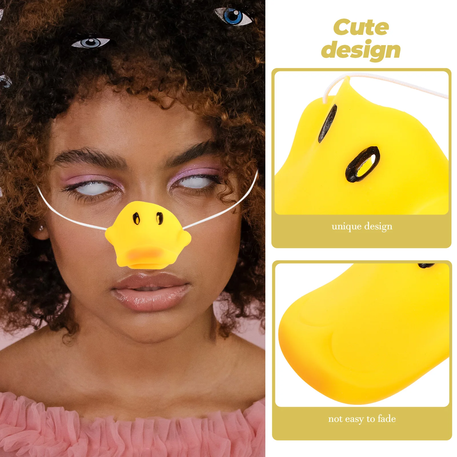 Pig Nose Prosthetic DEARMAMY 5Pcs Simulation Parrot Nose Props With ...