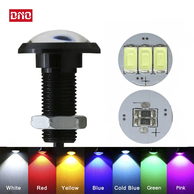 DNO 1pcs Eagle Eye LED Car Light Daytime Running Lights DRL For ...