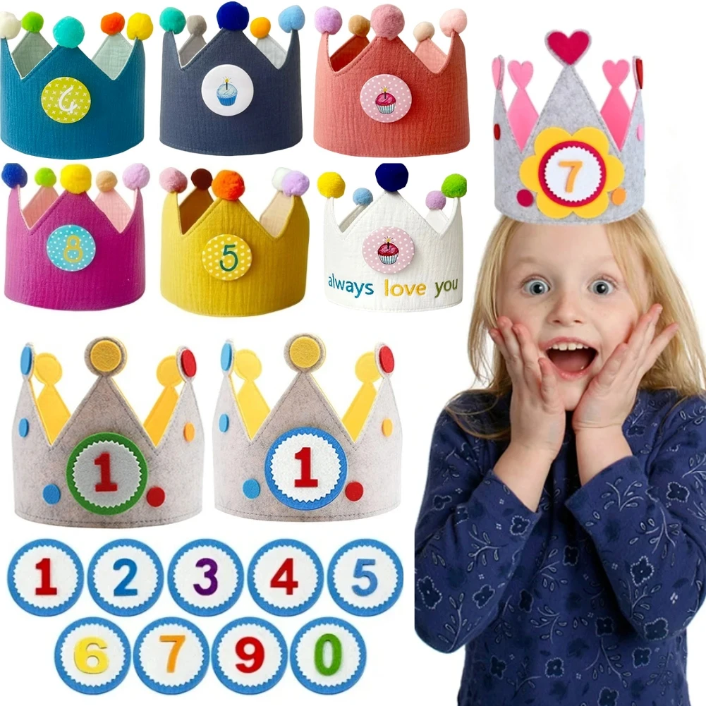 Happy-Birthday-Hat-1-Year-Boys-Girls-Day-of-the-Child-Novelties ...