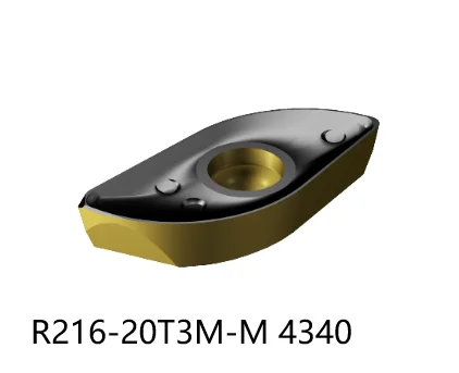 ORIGINAL 10PCS CARBIDE INSERT R216-20T3M-M 4340
