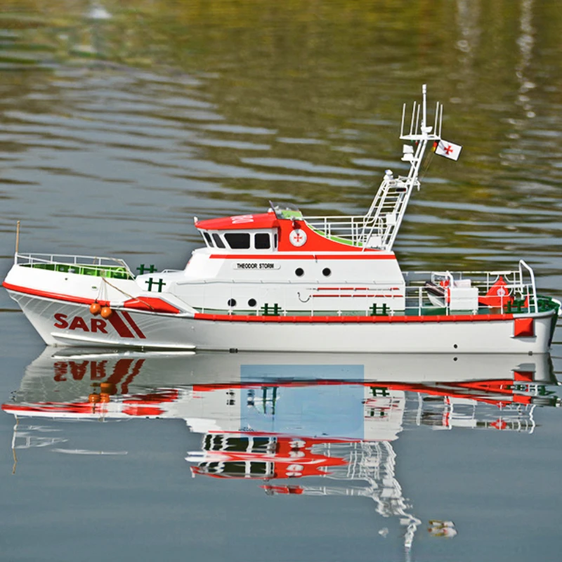 Sk33 Ozean Rettungsboot Fernbedienung fertig Boot Kit Boot Sar Serie Arbeits boot Modell ...