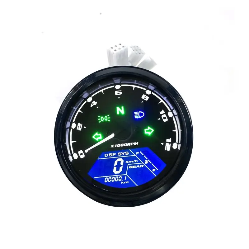 Universal-Motorcycle-12000RMP-LCD-Speedometer-Odometer-Tachometer-1-4 ...