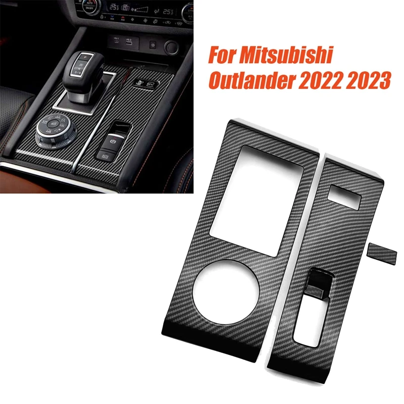 Car-Consoles-Gear-Shift-Panel-Trim-Cover-for-Mitsubishi-Outlander-2022 ...