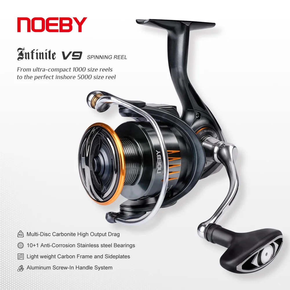 Noeby-Infinite-Spinning-Fishing-Reel-2500H-3000H-4000H-Series-Max-Drag ...