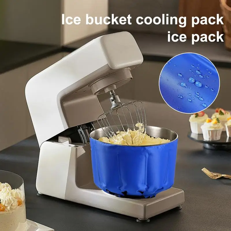 Ice Bucket Wrap Cooler Pack Ice Bucket Bag Reusable Cooling Leak-Proof ...