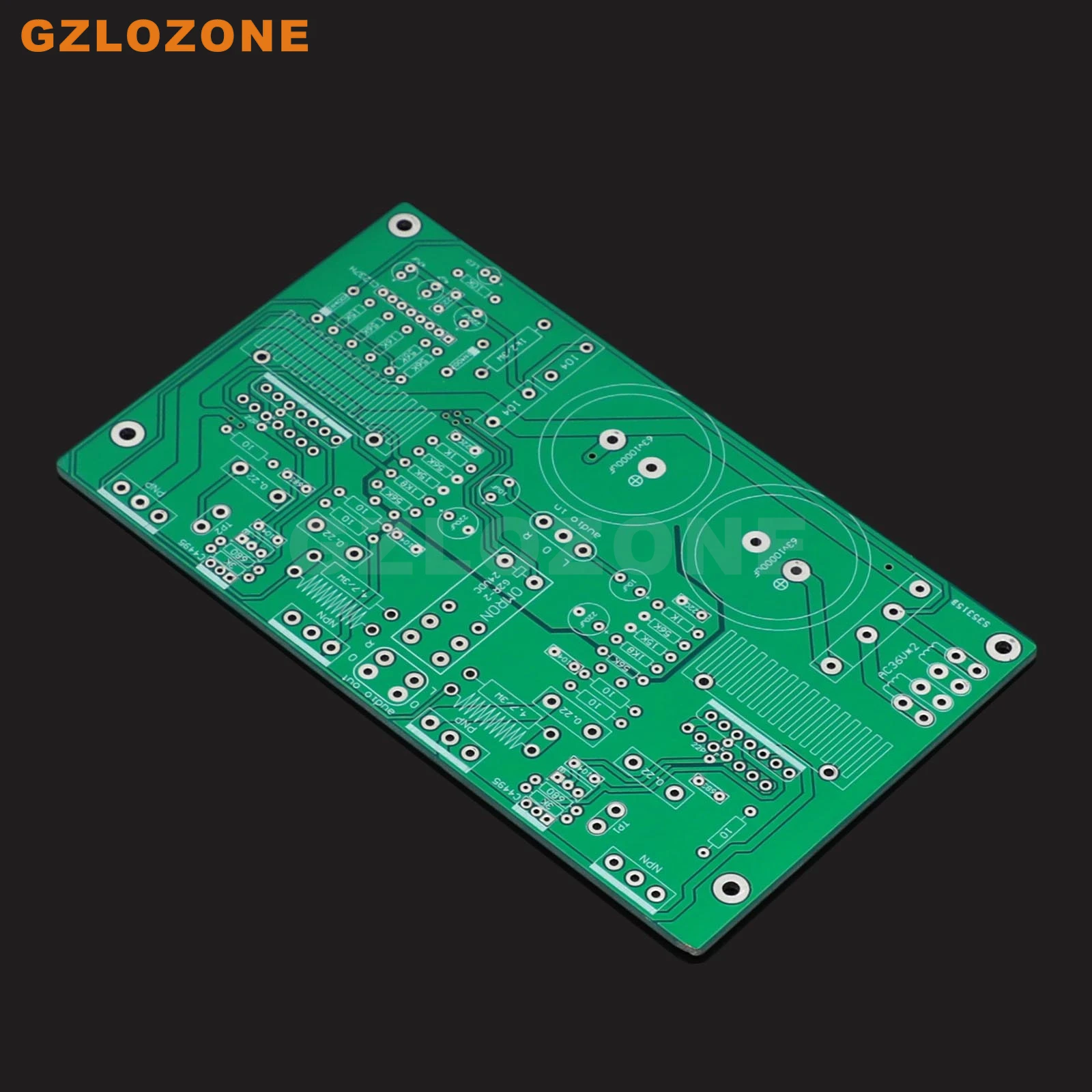 Stereo UPC1342V+NJW0302G/NJW0281G Class AB Power Amplifier Bare PCB ...