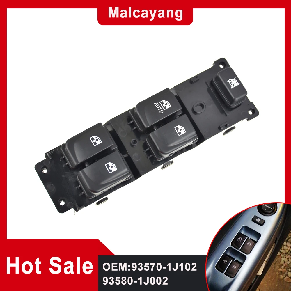 Fast Delivery 93570-1J102 935701J102 14-Pins Power Window Switch For ...