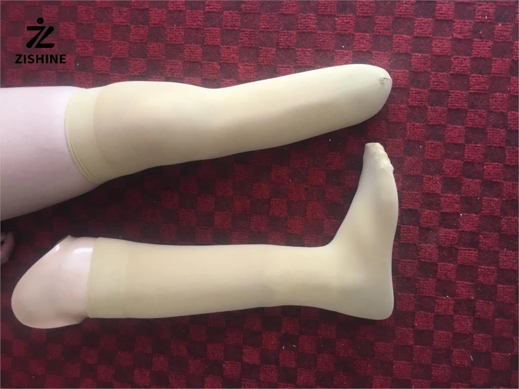 10pcs Thickened High Elastic Socks Flesh-Colored Residual Limb ...
