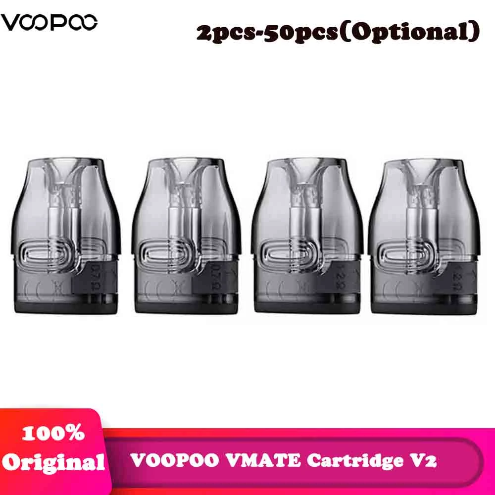 Original VOOPOO Vmate Cartridge V2 Pod 3ml for Vmate Kit Infinity V ...