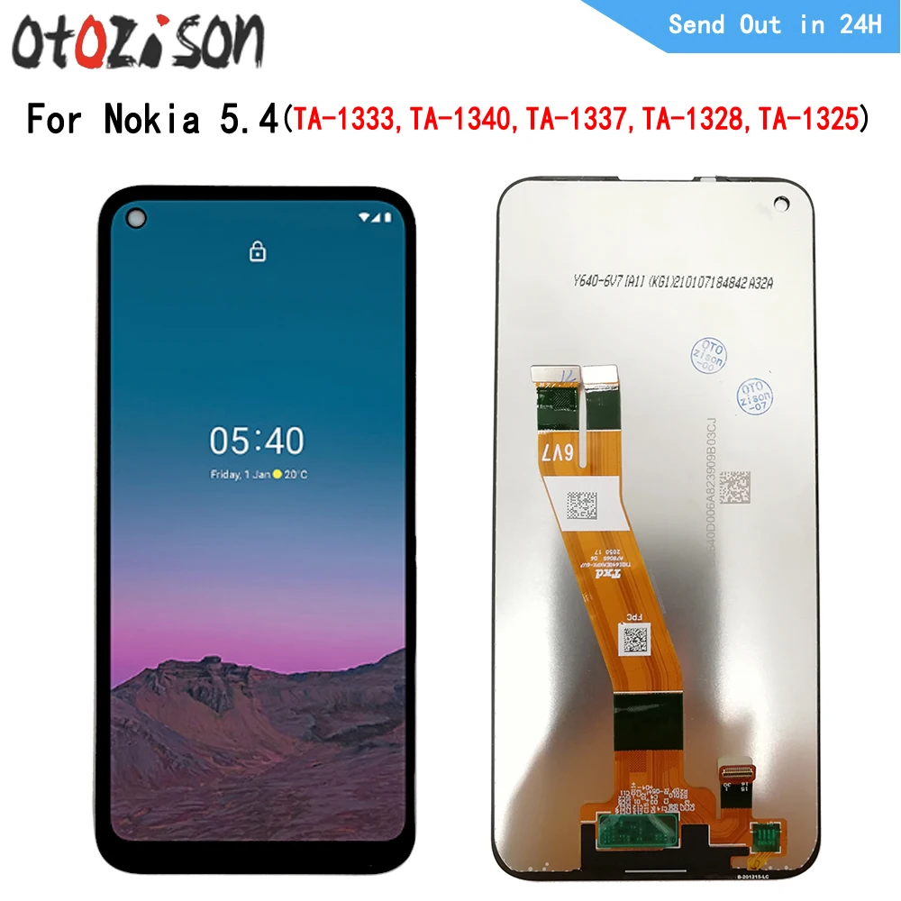 Display-IPS-para-Nokia-5-4-Tela-de-6-39-Digitalizador-de-Painel-T-til ...