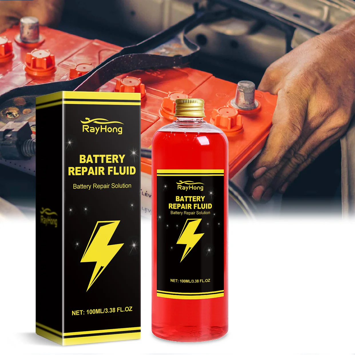 100ml Battery Repair Fluid Electric Vehicle Battery Restore Liquid ...
