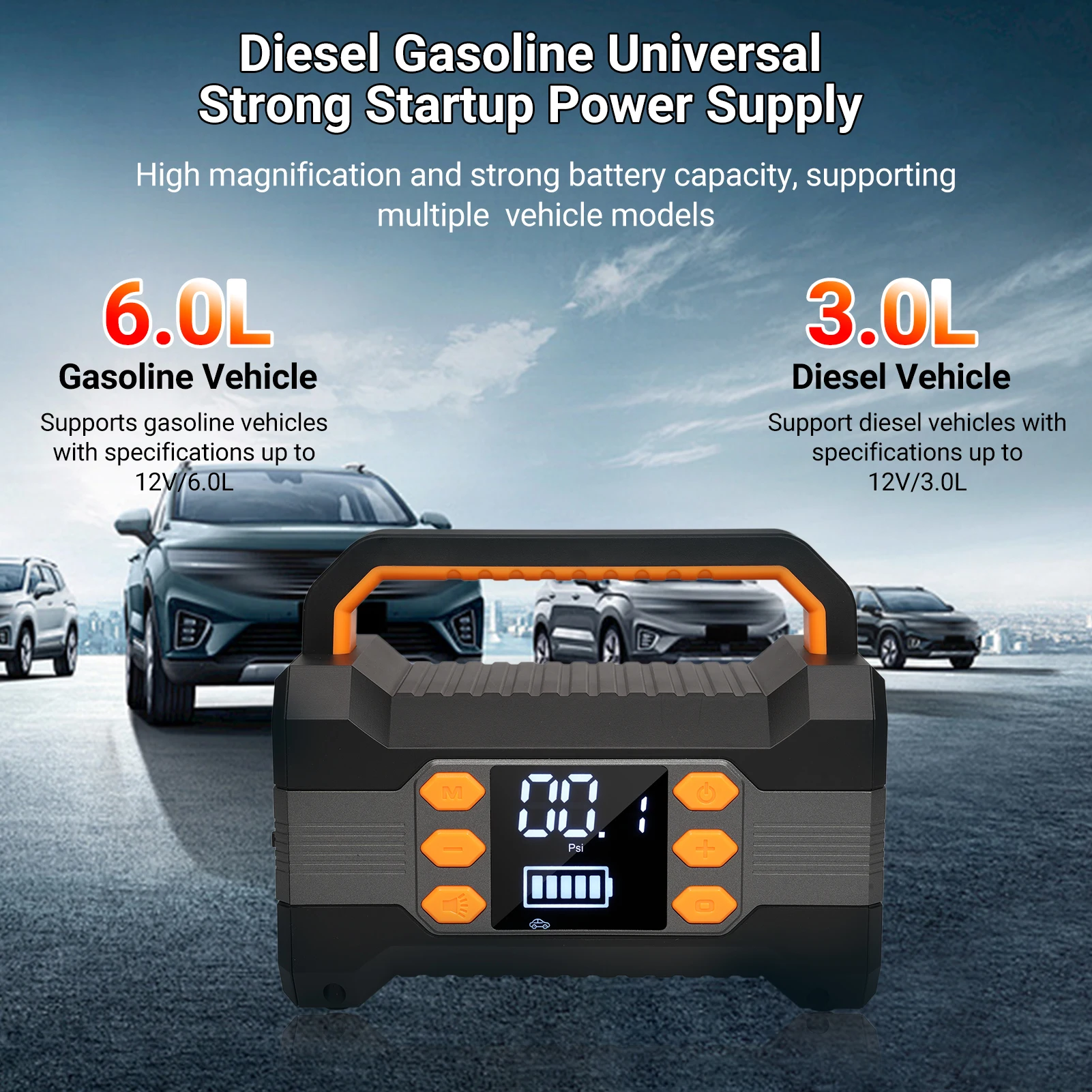 Car-6000A-Portable-Jump-Starter-With-Power-Bank-Fast-Charge-10000MAh ...