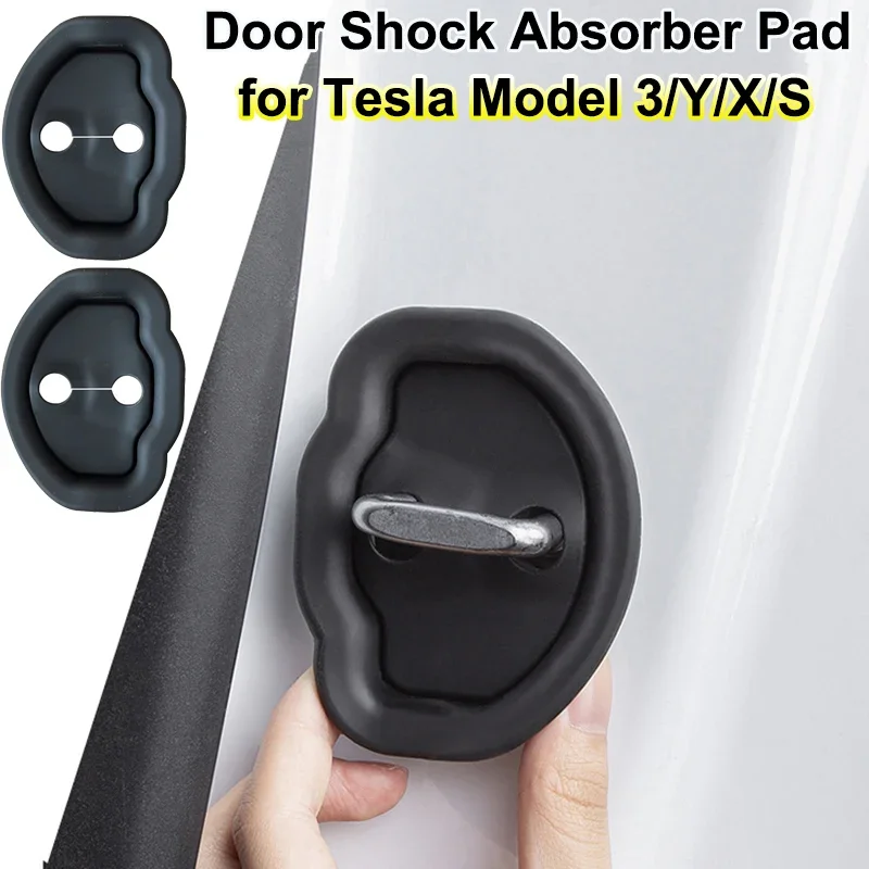 For-Tesla-Model-3-Y-X-S-2024-Accessories-Door-Shock-Absorber-Flexible ...