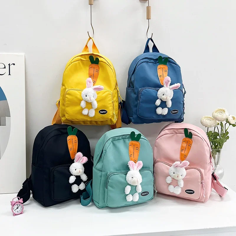 Kids-Backpack-Cute-Rabbit-Children-s-Bag-Boys-Girls-Cartoon-Bunny ...