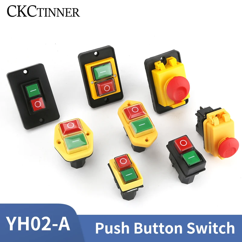 YH02A-Electromagnetic-Starter-Push-Button-Switches-Machine-Tool ...