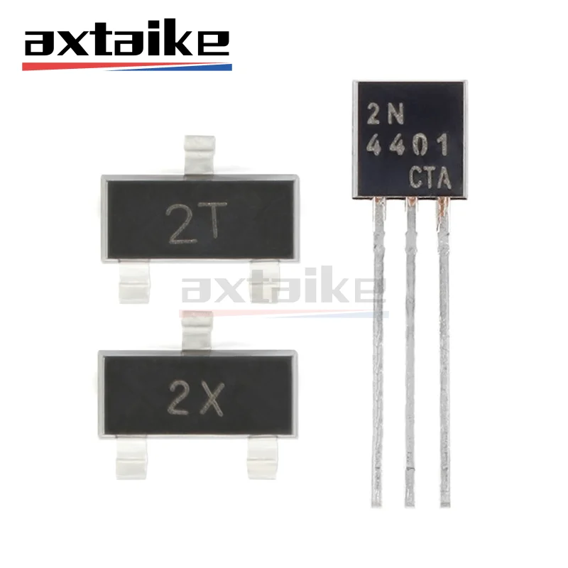 Transistores-SMD-piezas-2N4401-2N4403-SOT-23-SOT-92-MMBT4401-2X ...