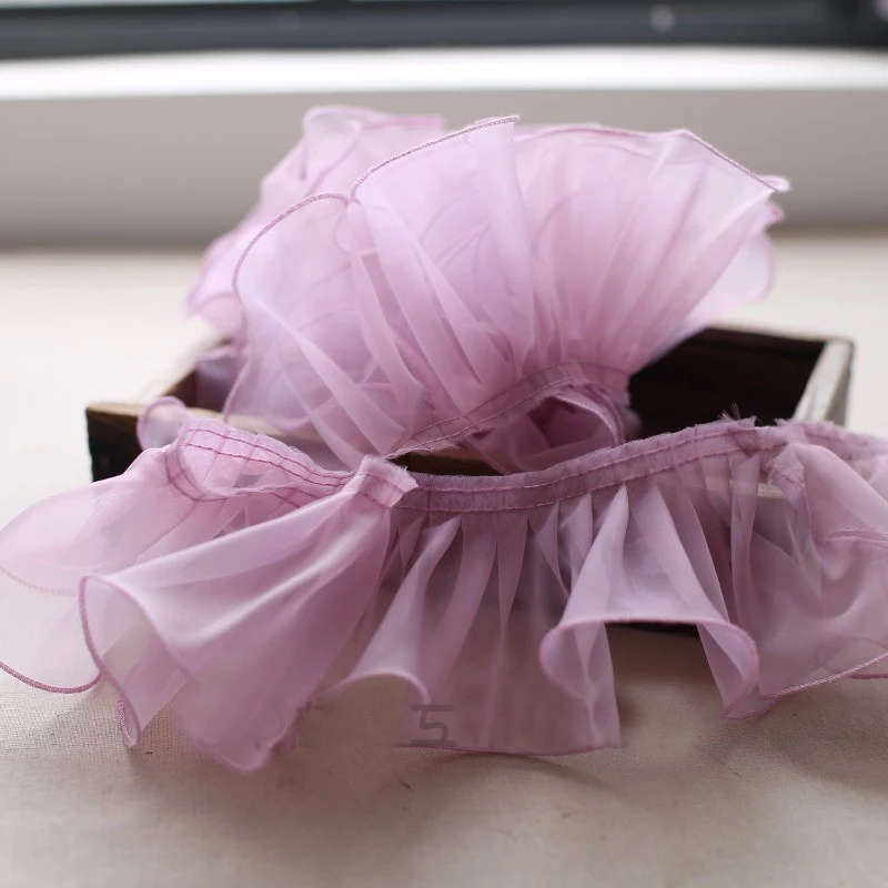 Organza Sewing Supplies | Organza Ruffles Fabric | Lace Sewing Supplies ...