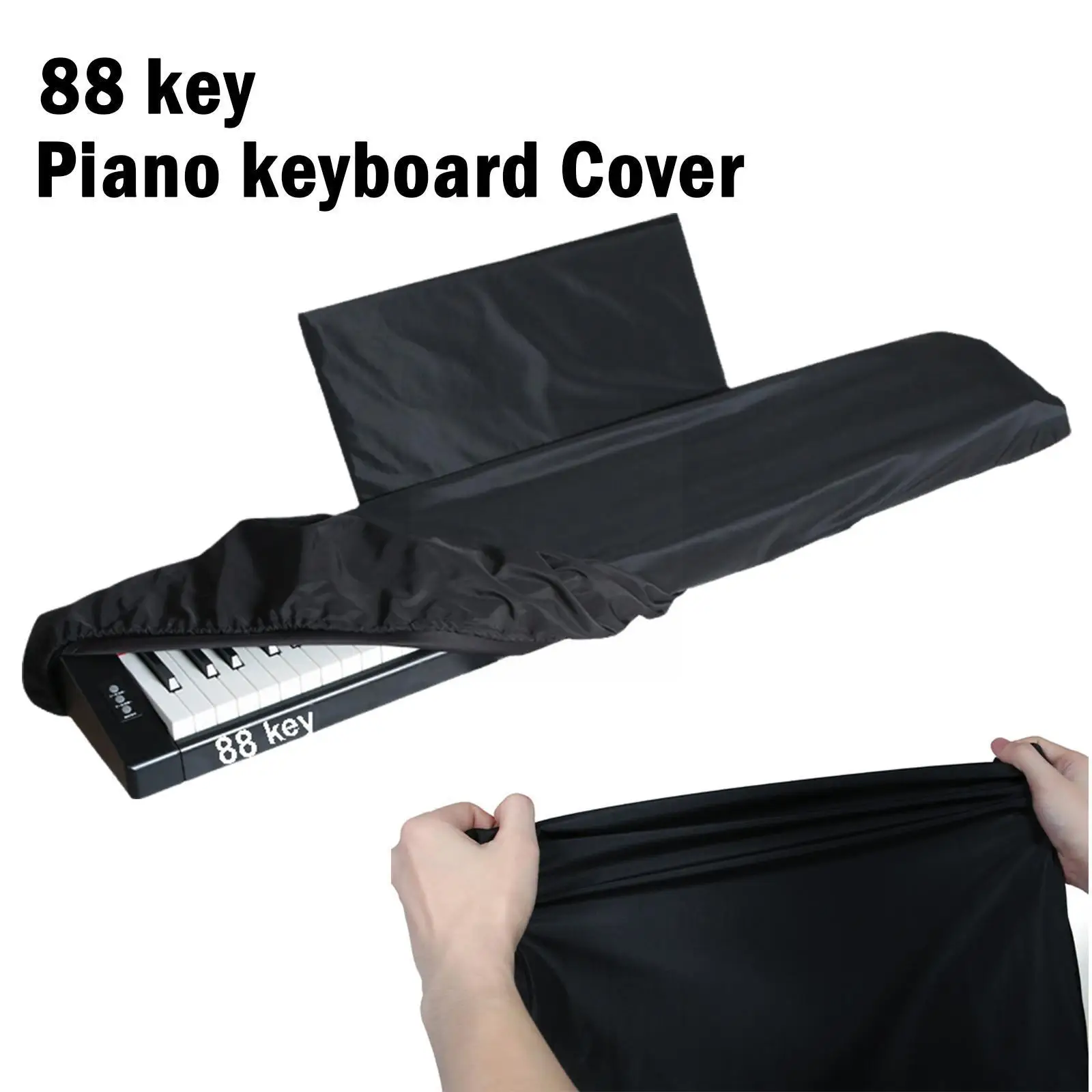 Waterproof-Adjustable-88-Keys-Piano-Keyboard-Cover-Dust-Cover-Storage ...