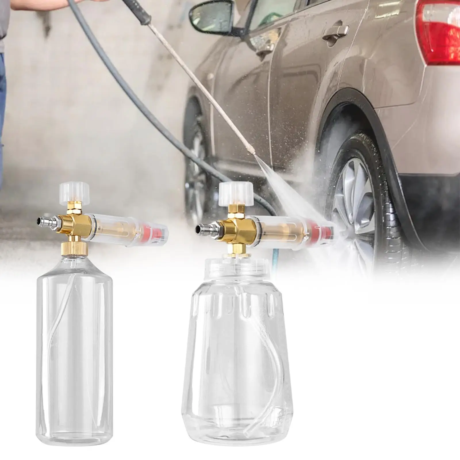 Car Washing Foam Bottle High Pressure Soap Sprayer With