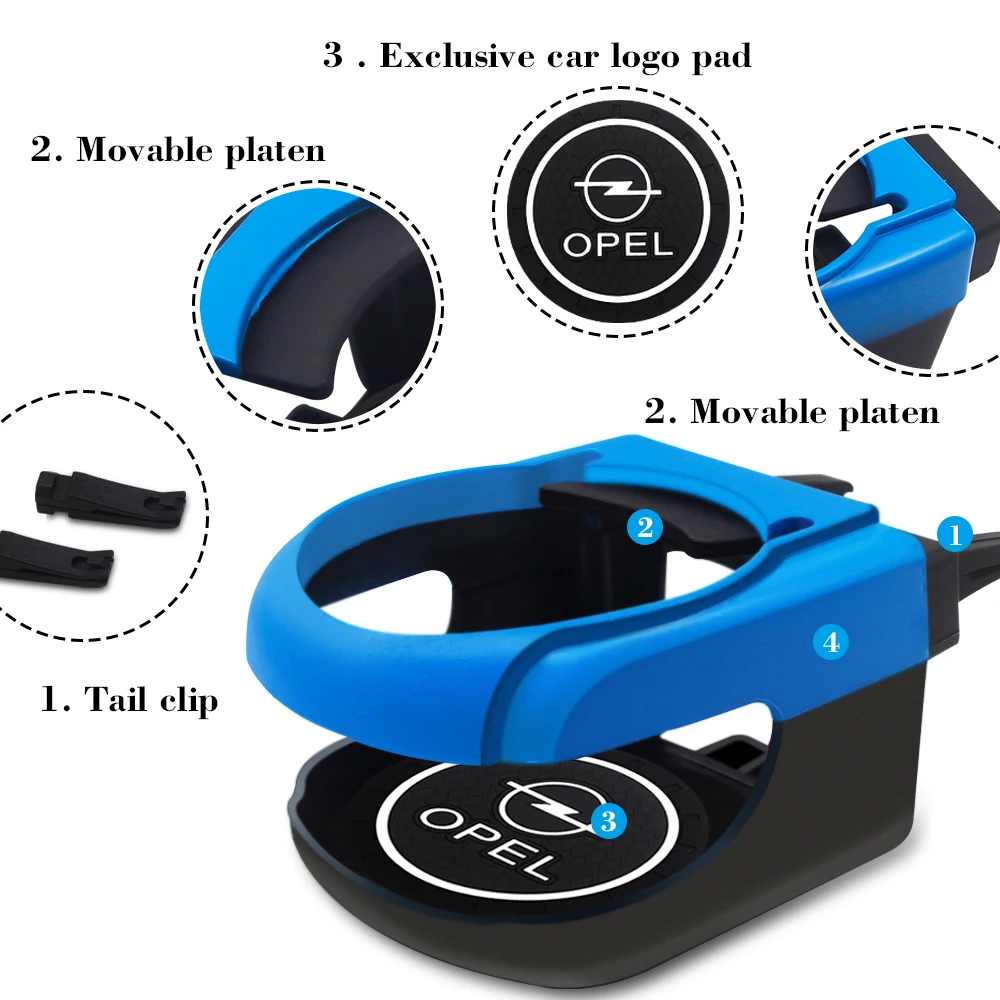 Pour Opel Coaster Porte-gobelet de boisson, accessoire avec dessous de ...