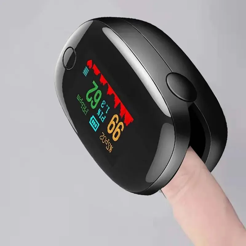 Finger-Clip-Heart-Rate-Meter-Measure-Fingertip-Oximetry-PI-Value ...