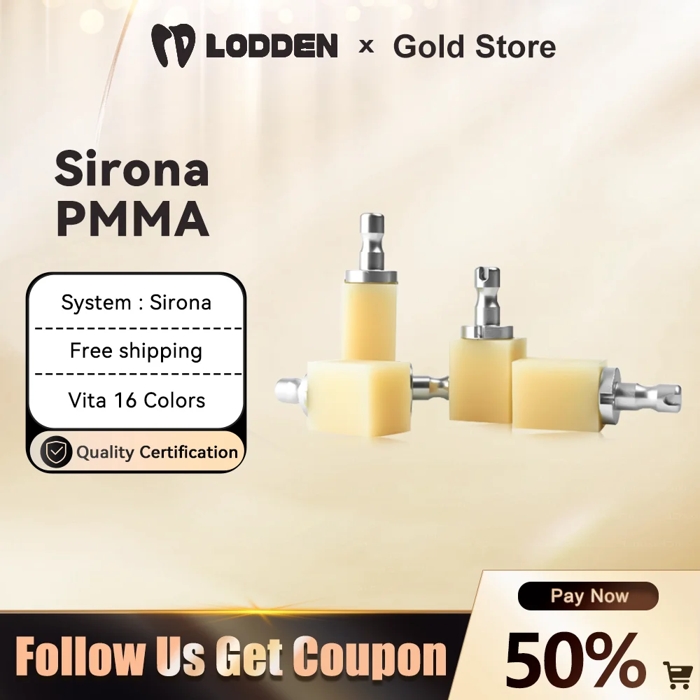LODDEN-Sirona-C14-B40-PMMA-Block-Dental-Laboratory-Dental-Resin-Block ...