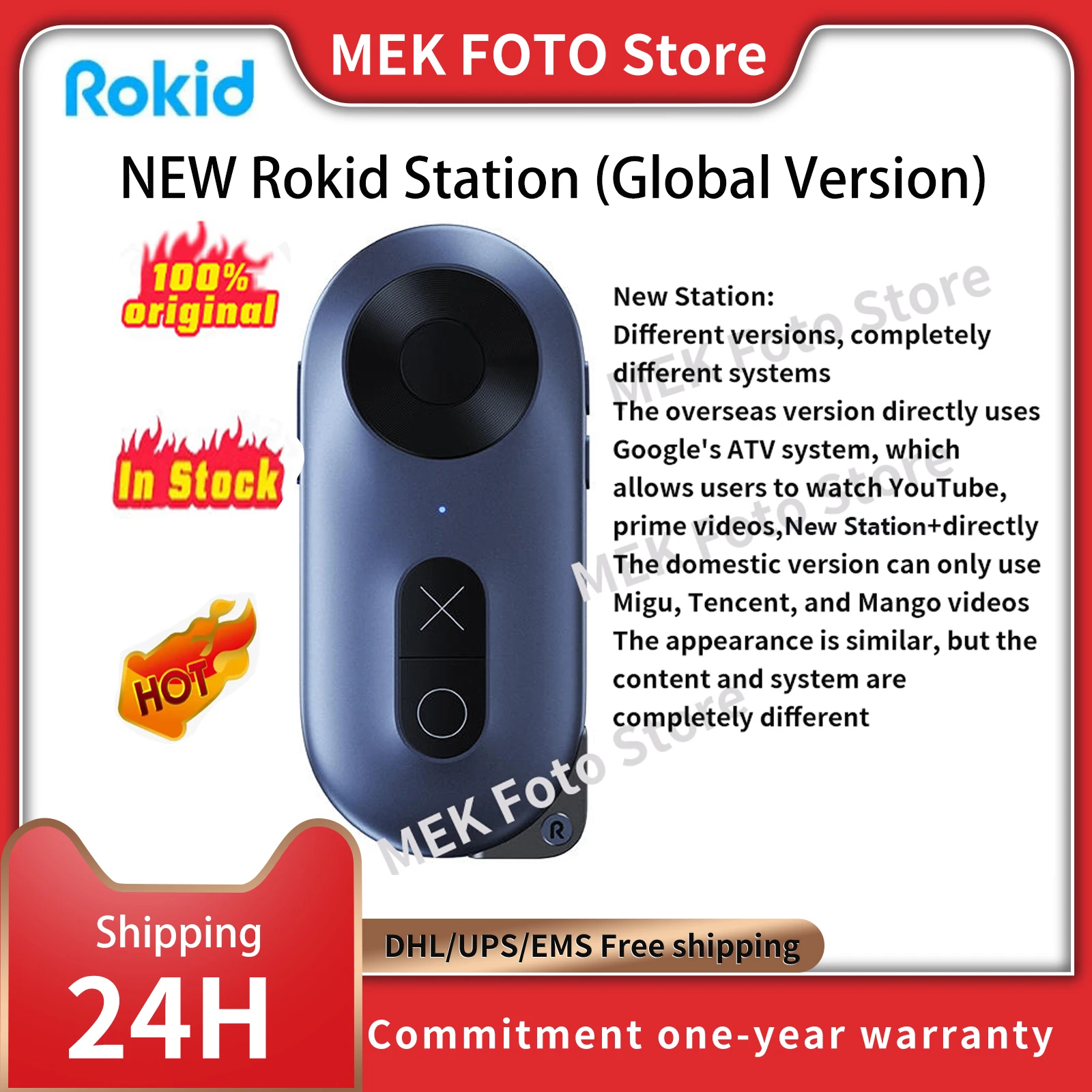NEW-Rokid-Station-Rokid-Max-Smart-AR-Glasses-Accessory-Global-Version ...