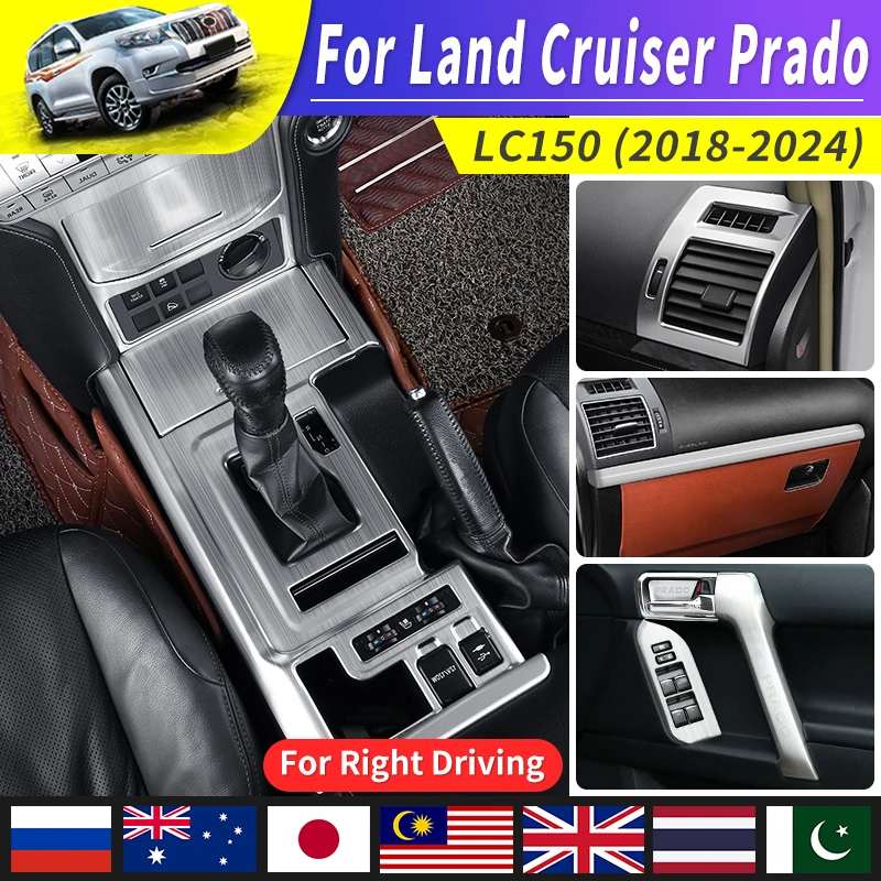 For-2018-2024-Right-Rudder-Car-Toyota-Land-Cruiser-Prado-150-Gear-Air ...