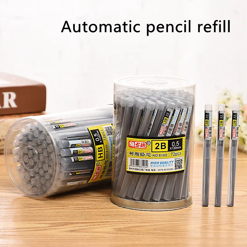 Cheap 20pcs 5 Barrels 2b/hb/2h Black Mechanical Pencil Refill 0.5mm0 ...