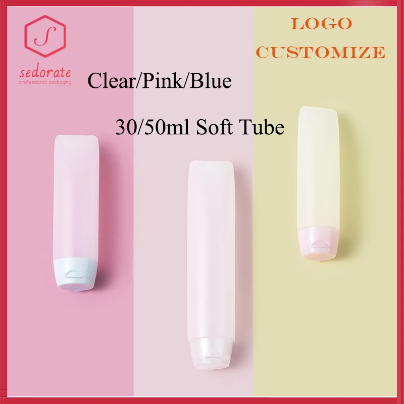 10/20/50/100pcs Soft Tube Empty Pe Squeeze Cream Tubes 30ml 50ml Gel ...