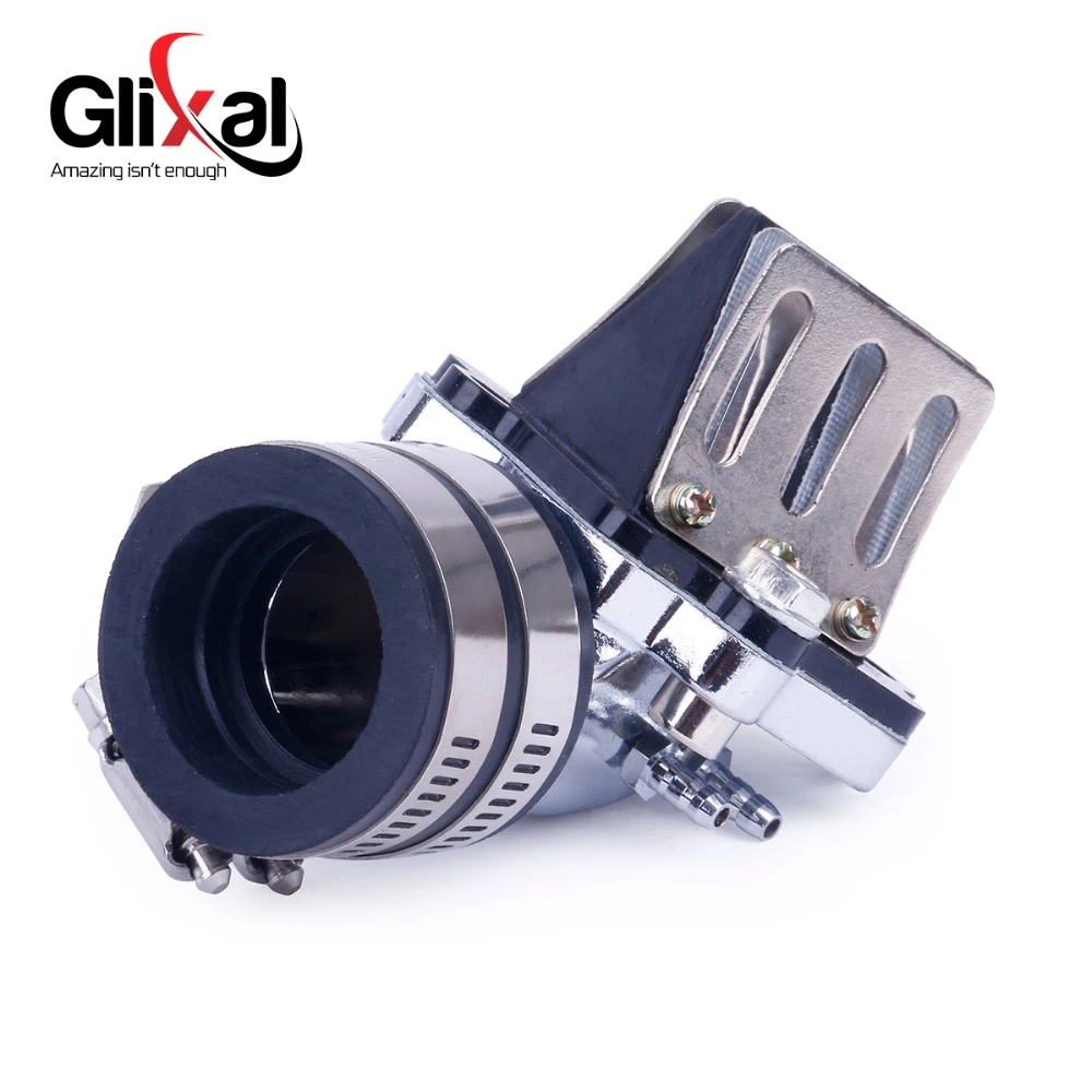 Glixal High Performance Racing Intake Manifold with Reed Valve for ...