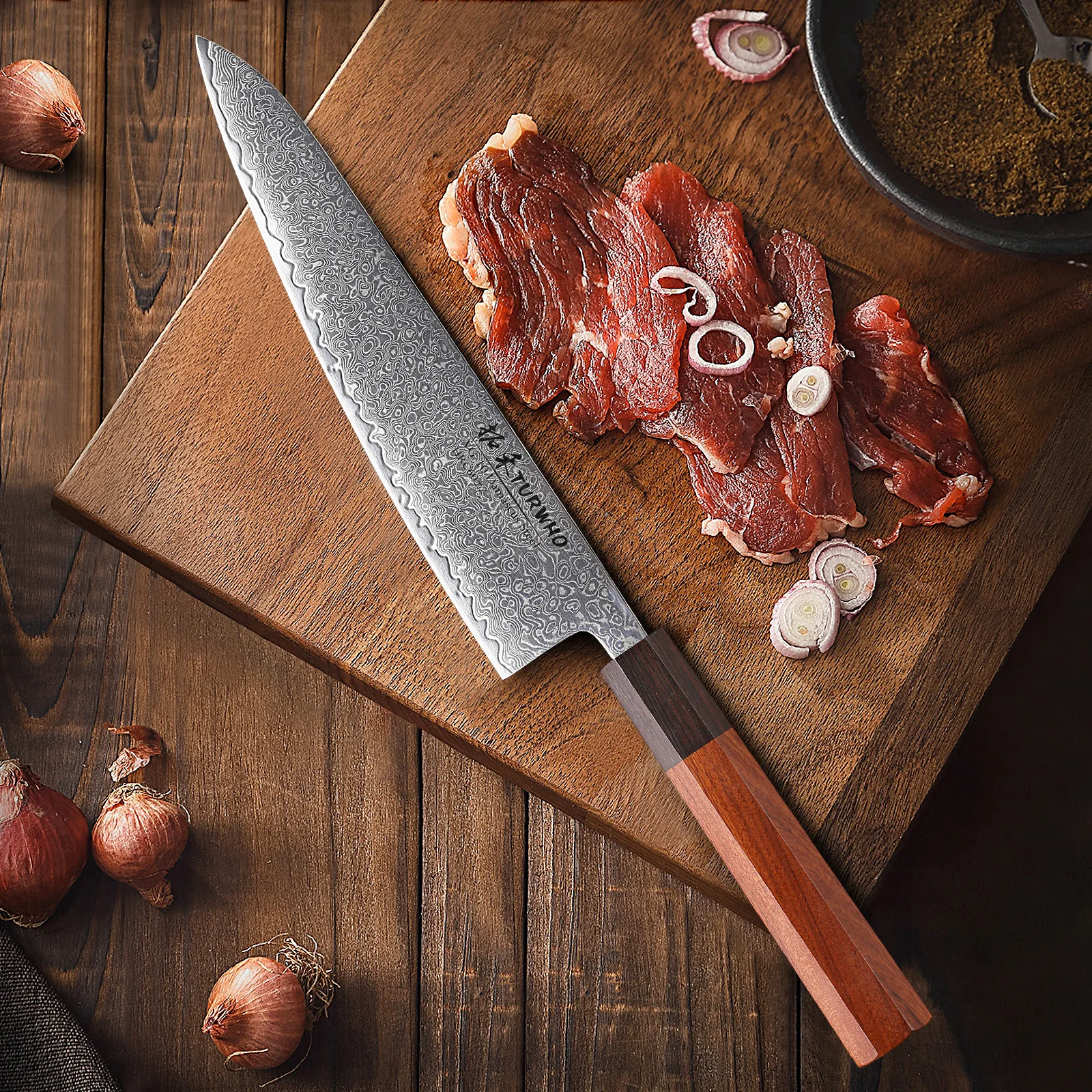 Handcrafted-Japanese-Knife-Authentic-Damascus-Steel-Professional ...