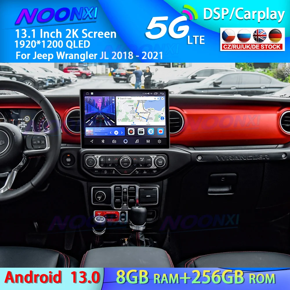 2K-Screen-13-1-Android-13-0-For-Jeep-Wrangler-JL-2018-2021-Car ...
