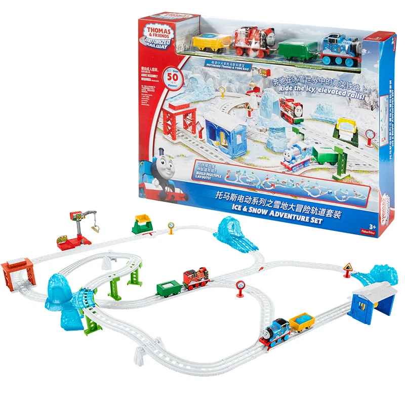Thomas and Friends Electric Master DHC78 Snow Adventure Yong Bao Percy ...