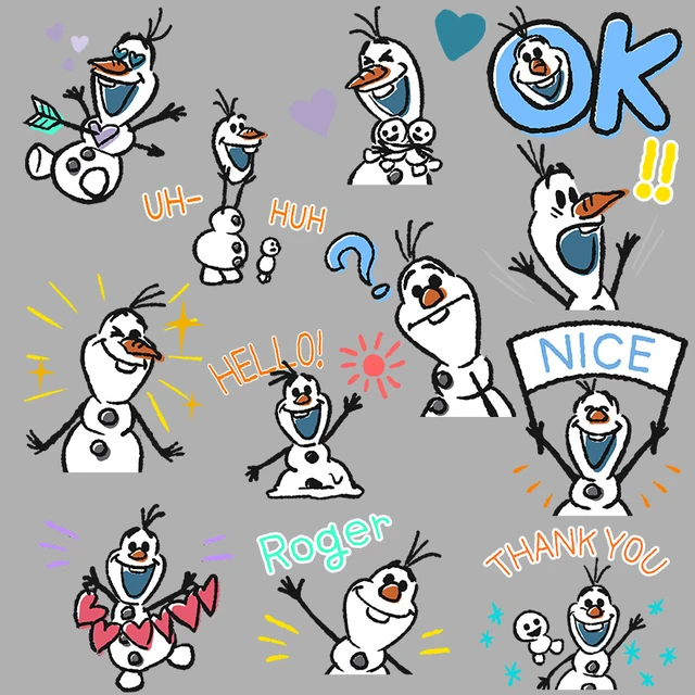 Olaf Thank You Disney