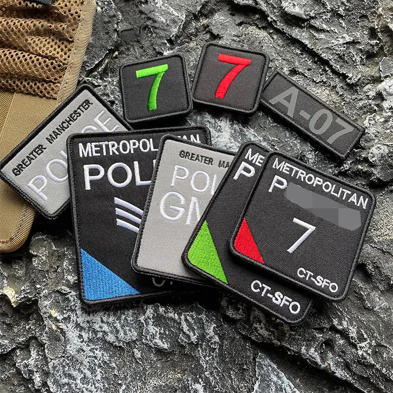 Brazalete-bordado-del-Manchester-CTSFO-parches-de-velcro-insignia-de ...
