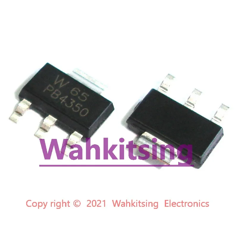 50 Uds PBSS4350Z SOT-223 PBSS4350 PB4350 50V Transistor NPN de baja ...